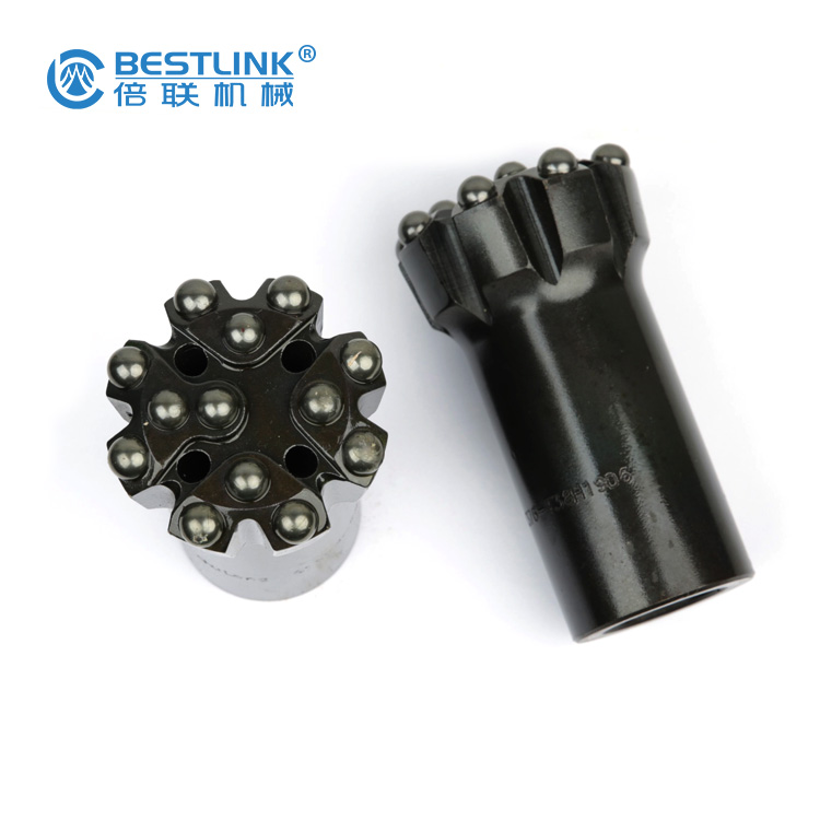 T38 R38 Thread Hard Rock Drilling Carbide Insert Button Bit for ...