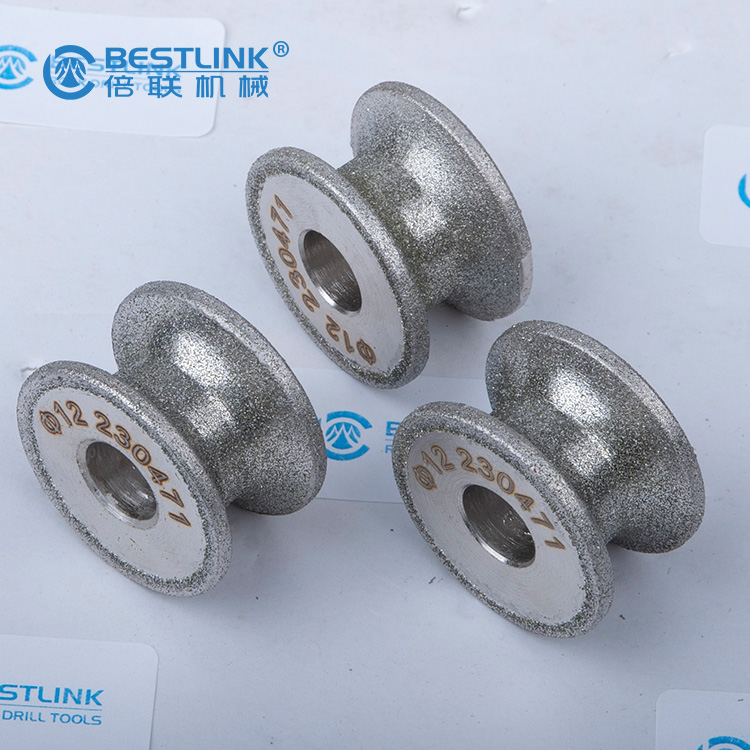 Diamond Grinding Wheels for Button Bit Grinding, Round Carbide Buttons ...