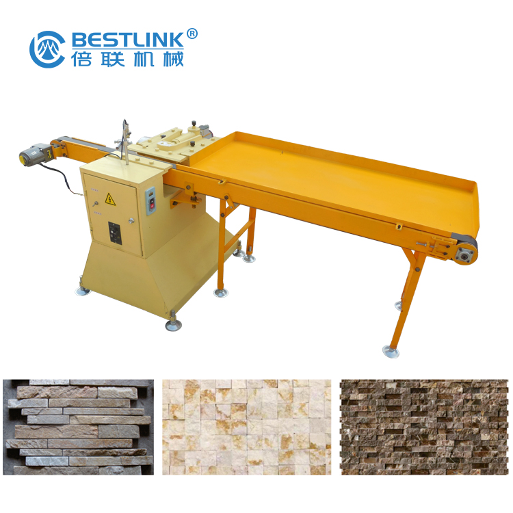 Motorized Stone Mosaic Splitter Is Used for Splitting The Natural ...