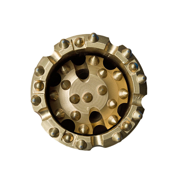 T38 T45 DHD340 DHD350 Double Casing Rock Drilling Bits Crown Bit Inner ...