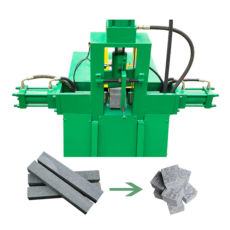 Cubic Stone Brick Splitting Machine - Buy Stone processing machine ...